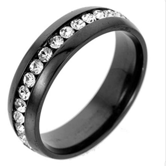 Accessories | Black Titanium Light Multicolor Hugh Eternal Ring | Poshmark